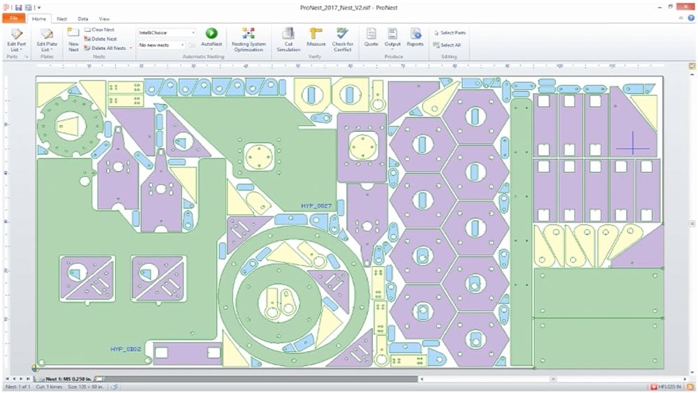 Hypertherm® ProNest® 2023 LT Unlimited - CAD/CAM Nesting Software