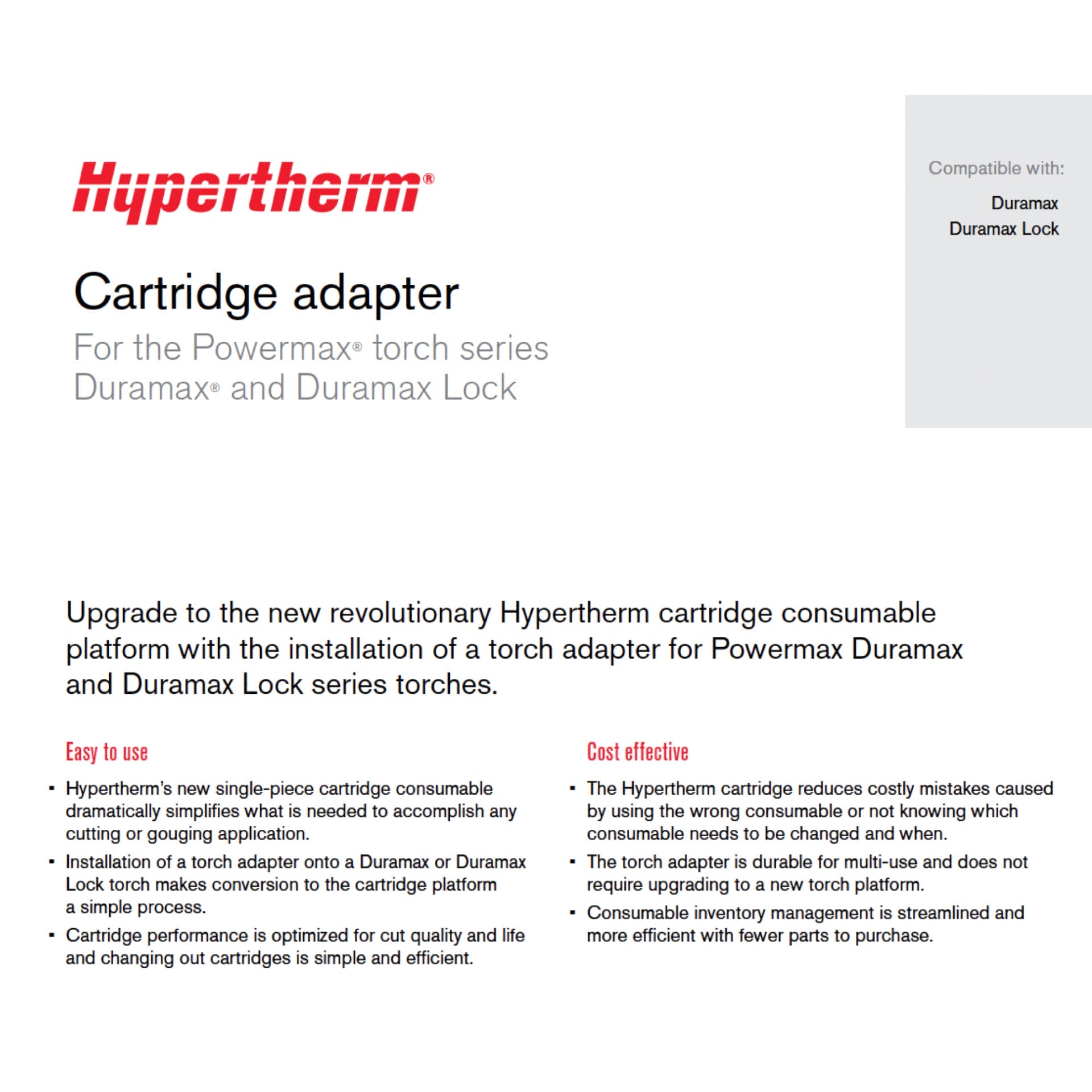 Hypertherm® Powermax65 SYNC™ Plasma System - Online Plasma Systems ...