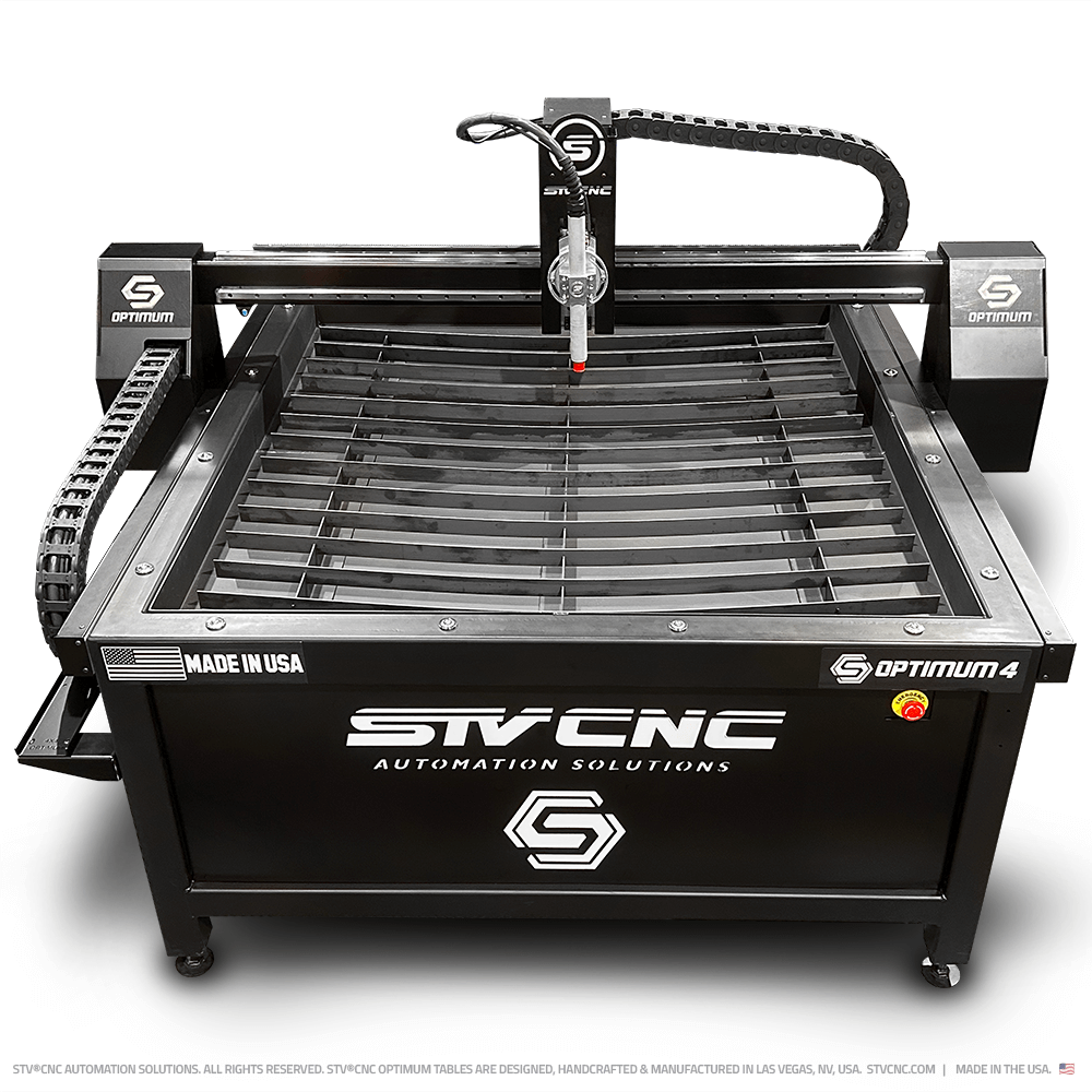 STV®CNC Optimum™ 4 - 4x4 CNC Plasma Cutting Table