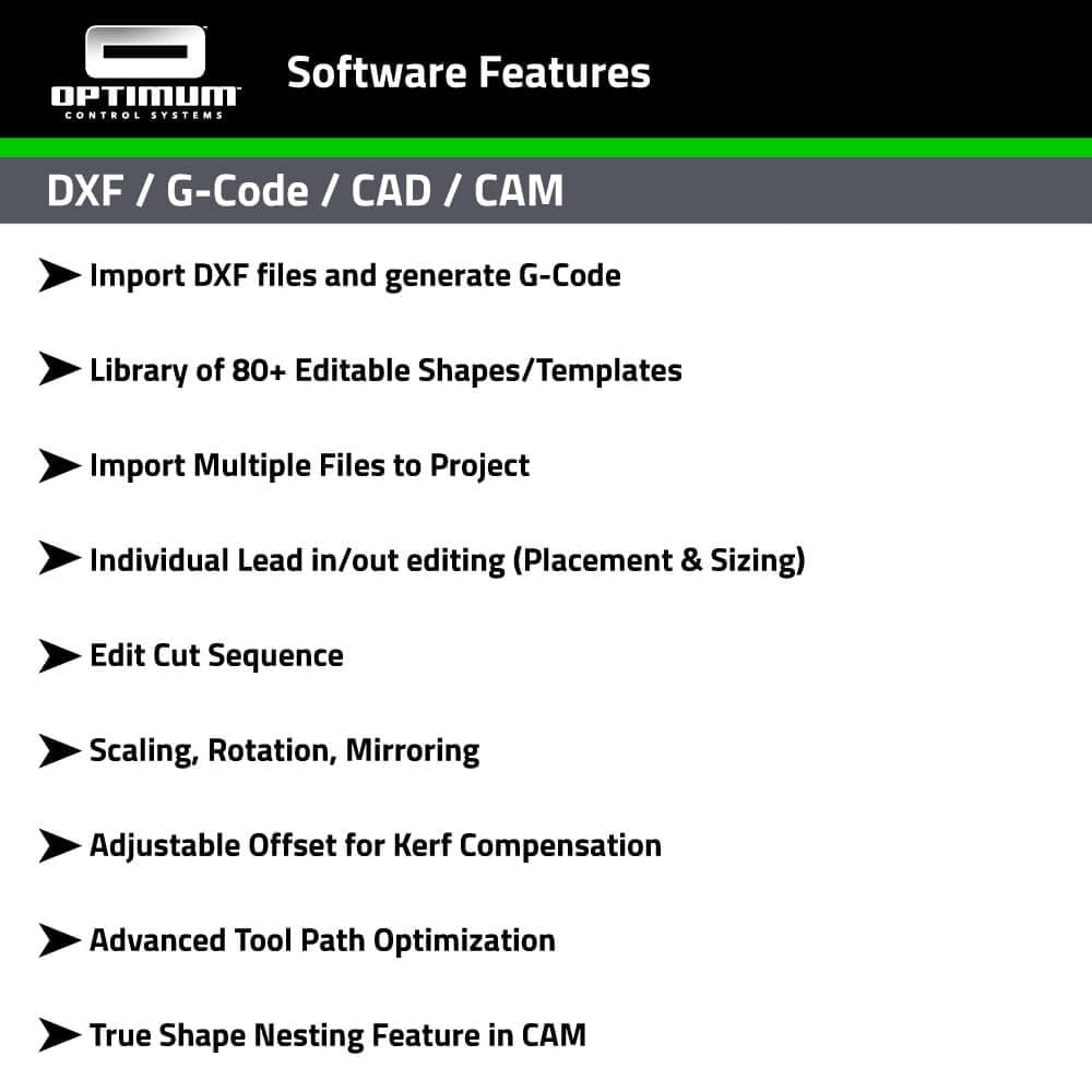 STV®CNC Optimum™ 4 - 4x4 CNC Plasma Cutting Table