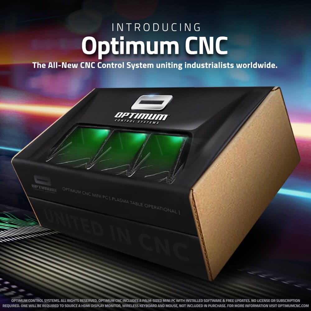 STV®CNC Optimum™ 4 - 4x4 CNC Plasma Cutting Table