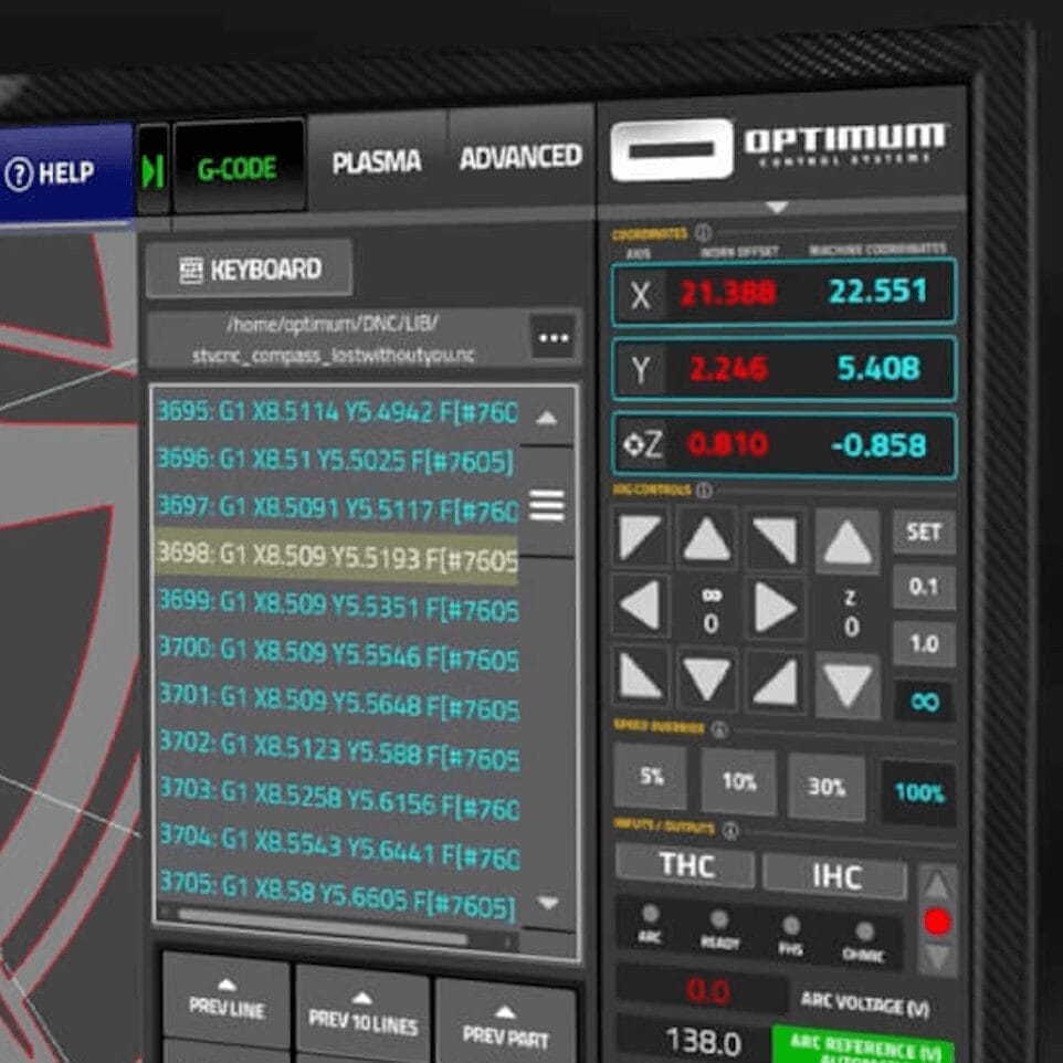 NEW! STV®CNC Laser Guide Mount for Optimum Plasma Tables